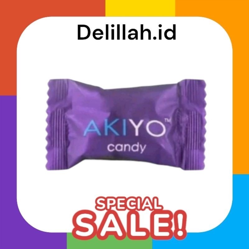 Jual Permen Akiyo Candy 1 Pcs 100% Original | Shopee Indonesia