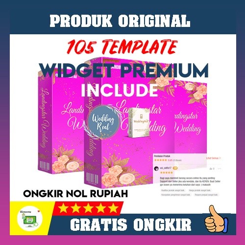 Jual LANDINGSTAR WEDDING - PLUGIN ADDON TEMPLATE & WIDGET LADINGSTAR ...