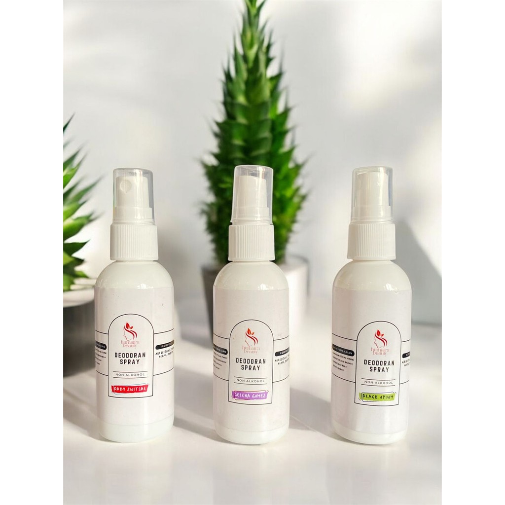 Jual Deodoran Tawas Spray + Parfum Humaira Anti Bau Ketek Bau Badan ...