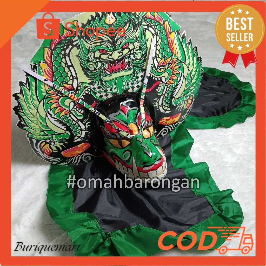Jual brq2 Barongan Devil Spon Ukuran Tanggung Free Kemul | Shopee Indonesia