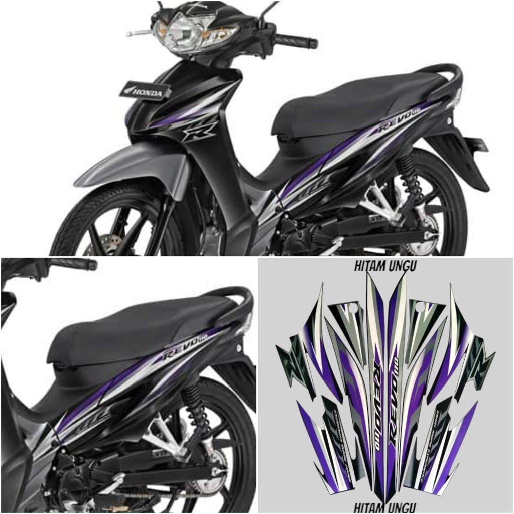 Jual Striping Decal Polet Sticker honda revo 110 absolut 2011 2012 ...
