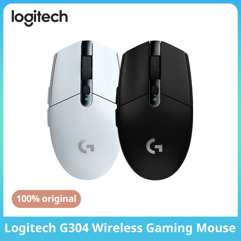 Jual Logitech G304 Lightspeed Wireless Gaming Mouse 6 Programmable ...