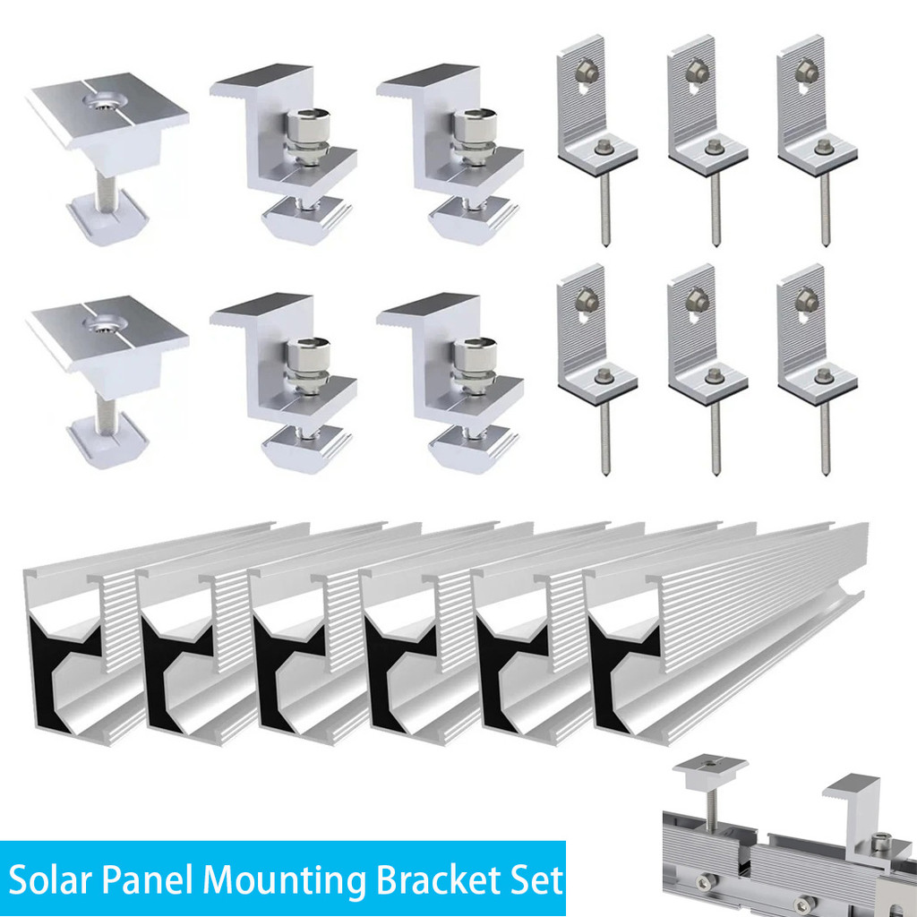 Jual Solar Panel Bracket Mounting Rails Photovoltaic Panel Aluminium ...