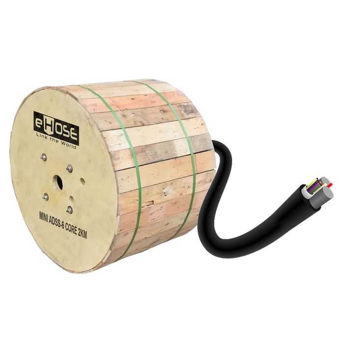 Jual KABEL FIBER OPTIC CABLE MINI ADSS 12 CORE - KABEL FO EHOSE ...
