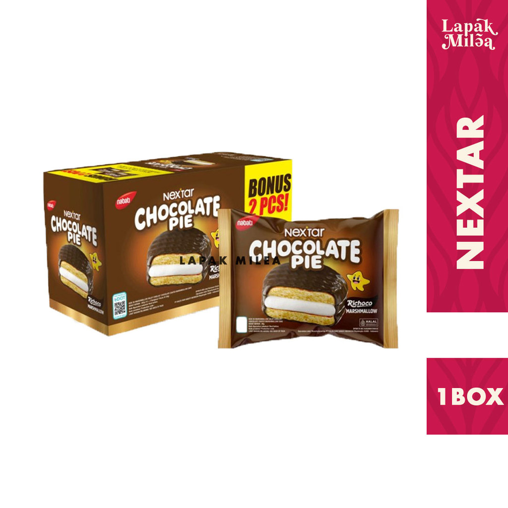 Jual Nextar Chocolate Pie Chocopie Isi 12 pc | Shopee Indonesia