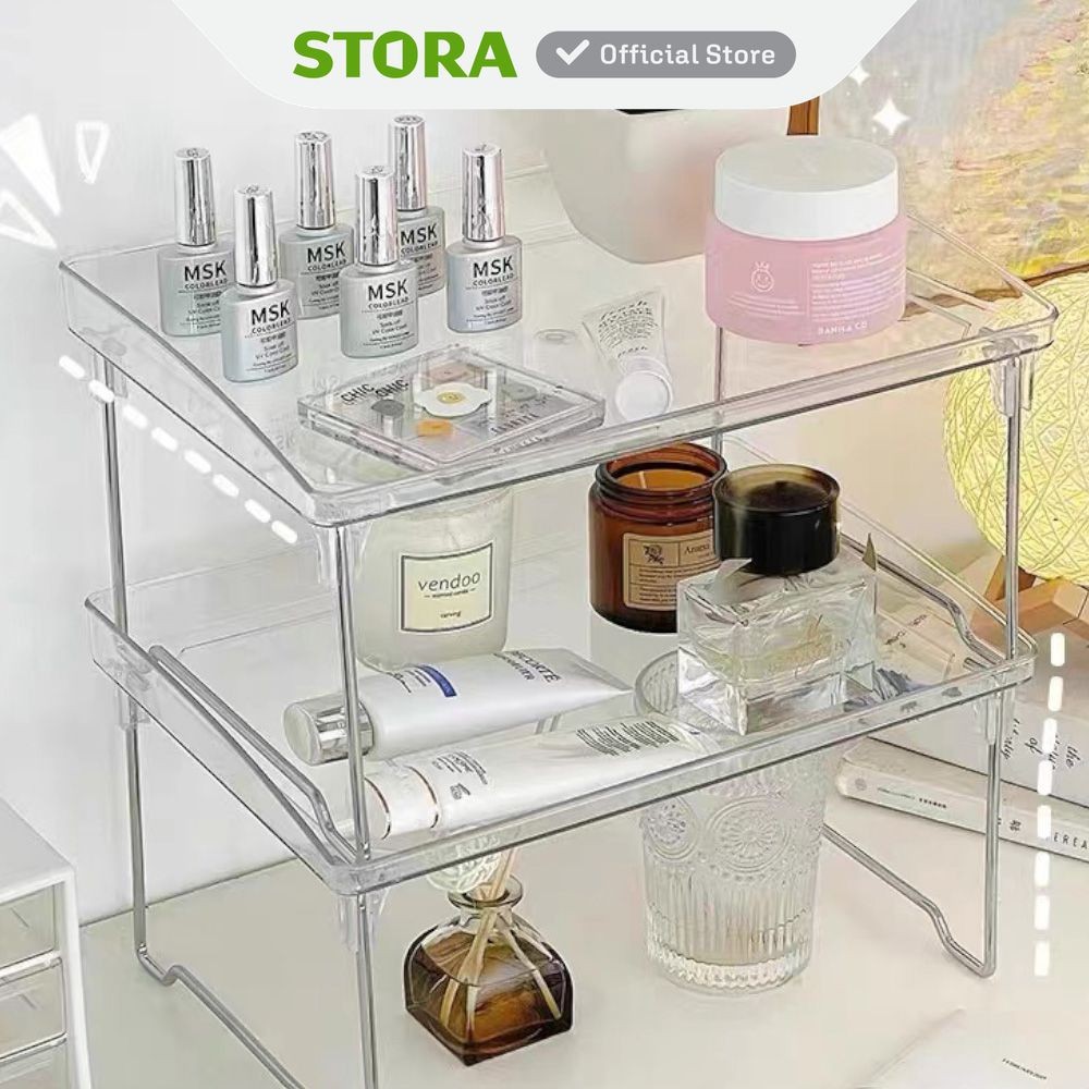 Jual Stora Rak Penyimpanan Elevated Organizer Serbaguna Tempat Simpan ...