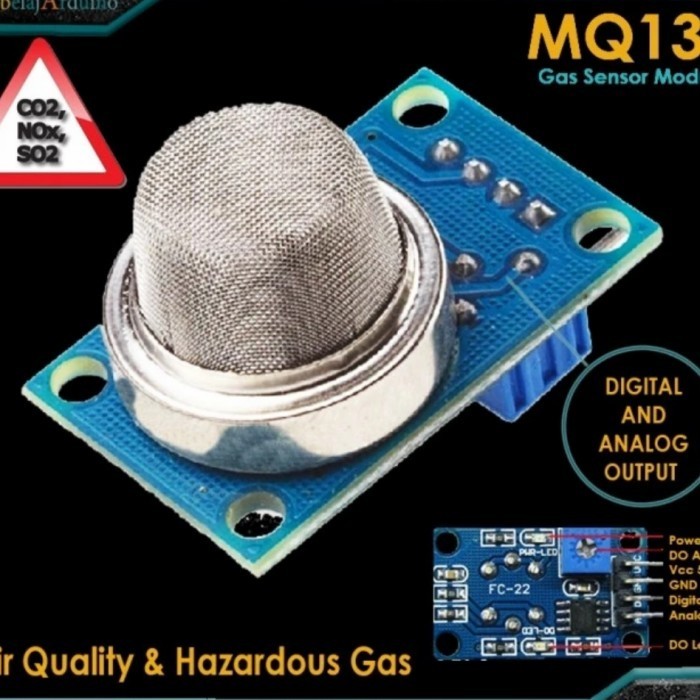 Jual sensor MQ135 mq-135 hazardous gas nodemcu wemos esp3uno R3 esp32 ...