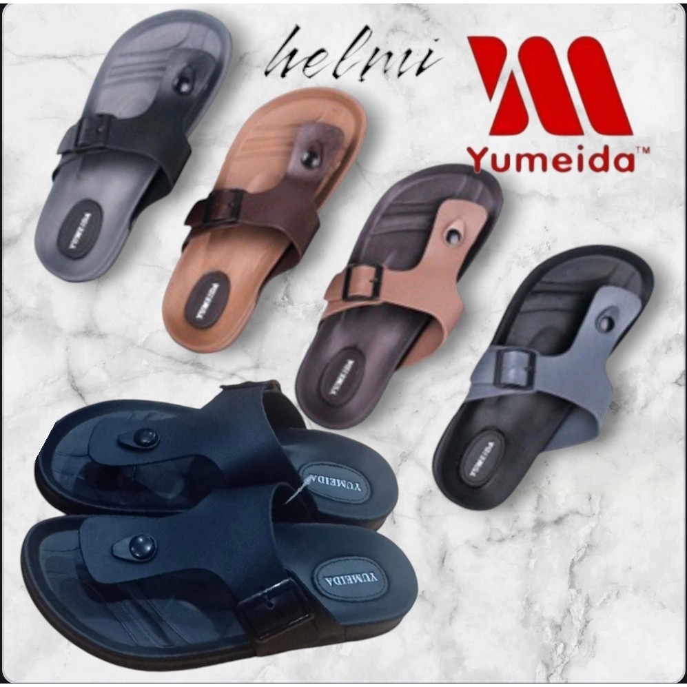 Jual PROMO SANDAL PRIA JEPIT PRIA YUMEIDA / SANDAL PRIA TERBARU BAHAN ...