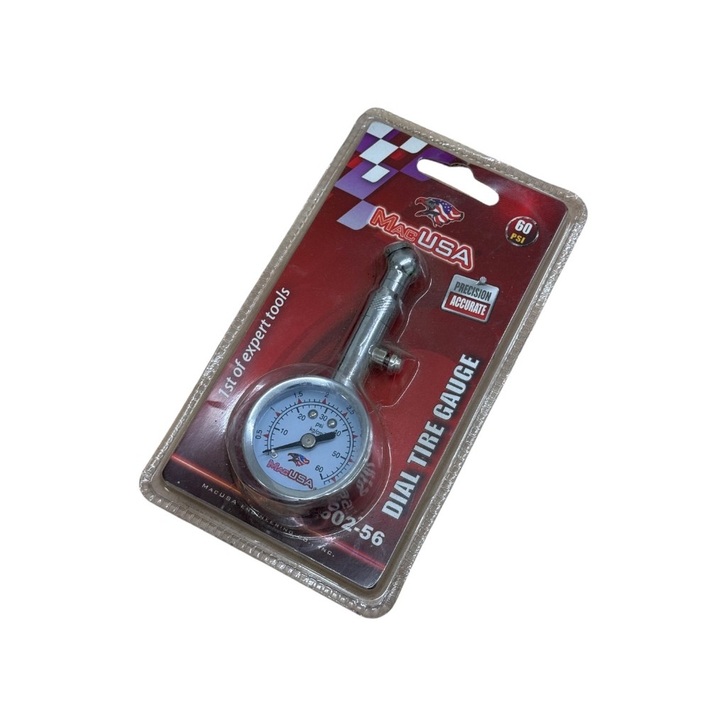 Jual MacUSA Dial Tire Gauge 60 PSI ALAT UKUR TEKANAN ANGIN BAN MOBIL ...