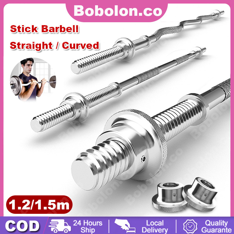 Jual Stick Barbel Dumbell Solid Bar Barbell Stik Lurus Straight Bar ...