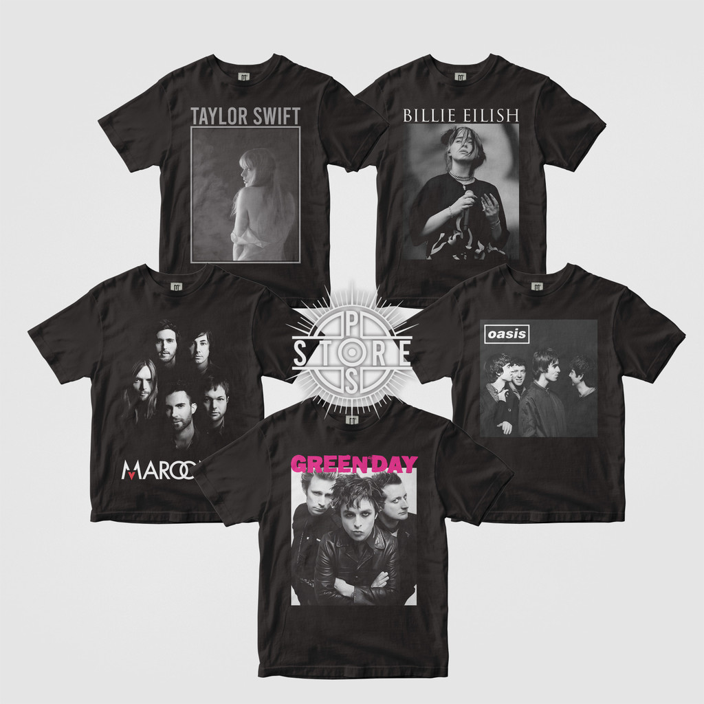 Jual Baju Kaos Band/Musik Pop/Punk/Metal/Britpop/OASIS/ GREENDAY ...