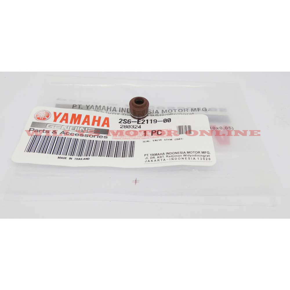 Jual SEAL SIL KLEP JUPITER MX VIXION ORIGINAL YAMAHA GENUINE PARTS 2S6-E2119-00 HARGA 1PCS ...
