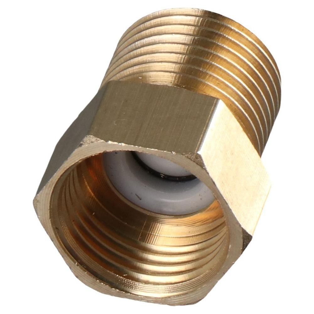 Jual Brass One-way Valve Durable 1/2" Gold Backflow Valve Ozone ...