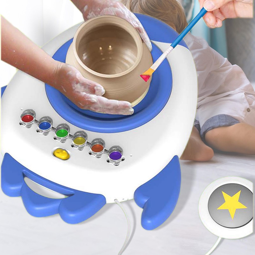 Jual Pottery Wheels Playset DIY Project Gifts Developmental Toys for ...