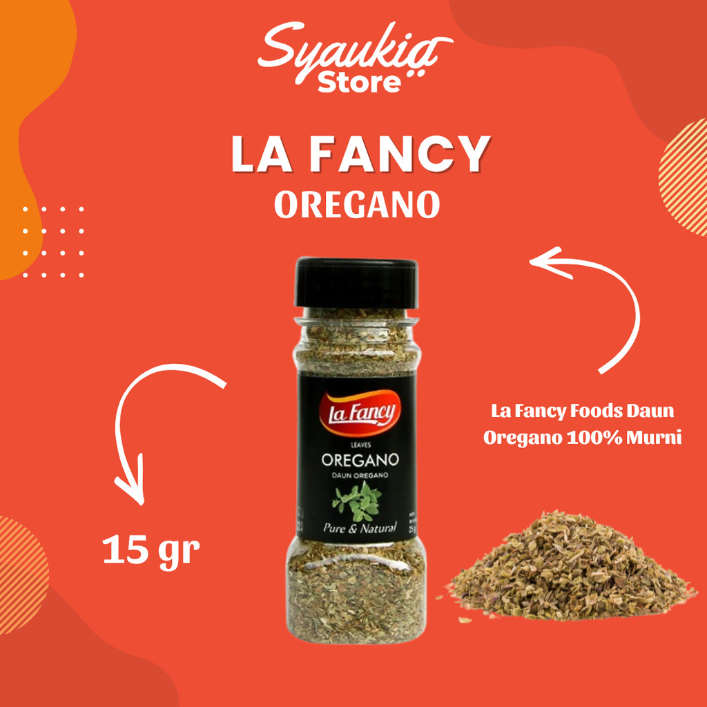 Jual La Fancy Foods Daun Oregano 100% Murni 15g Syakia Store | Shopee ...