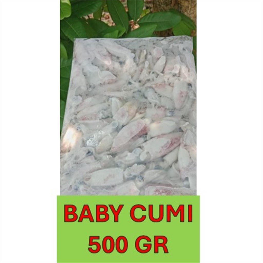 Jual BABY CUMI 500 GR FROZEN - BABY CUMI KECIL BASAH (BUKAN ASIN ...