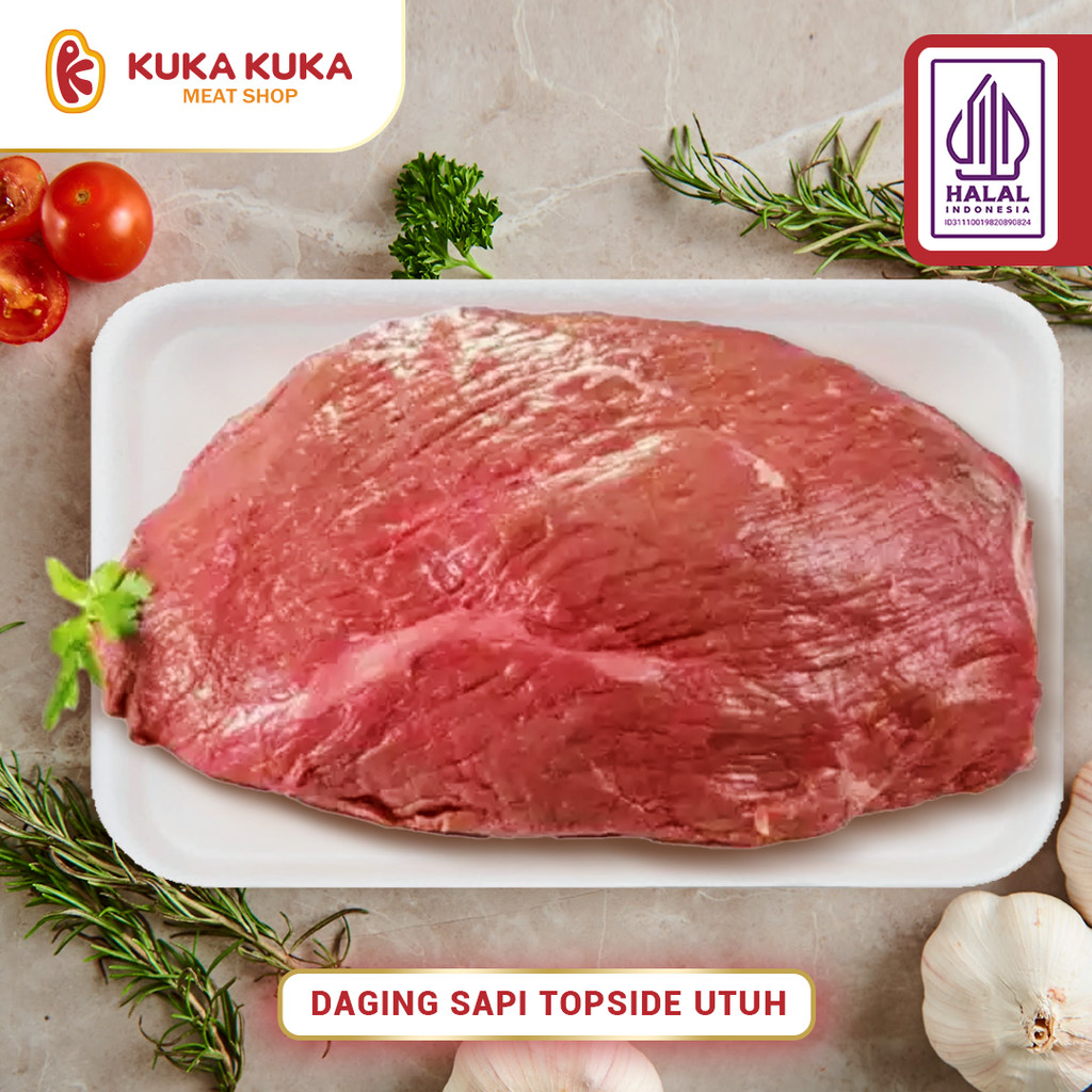 Jual Daging Sapi Topside Utuh / Paha Belakang Import 500gr / 1kg ...