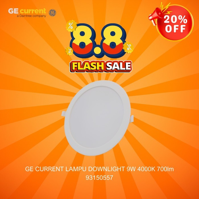 Jual LAMPU DOWNLIGHT GE LIGHTING 9W 4000K 700lm | Shopee Indonesia