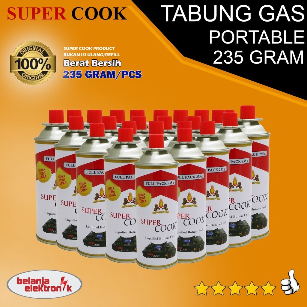 Jual Gas Kaleng Portable 235 Gram Tabung Gas Cartridge Kaleng | Shopee ...