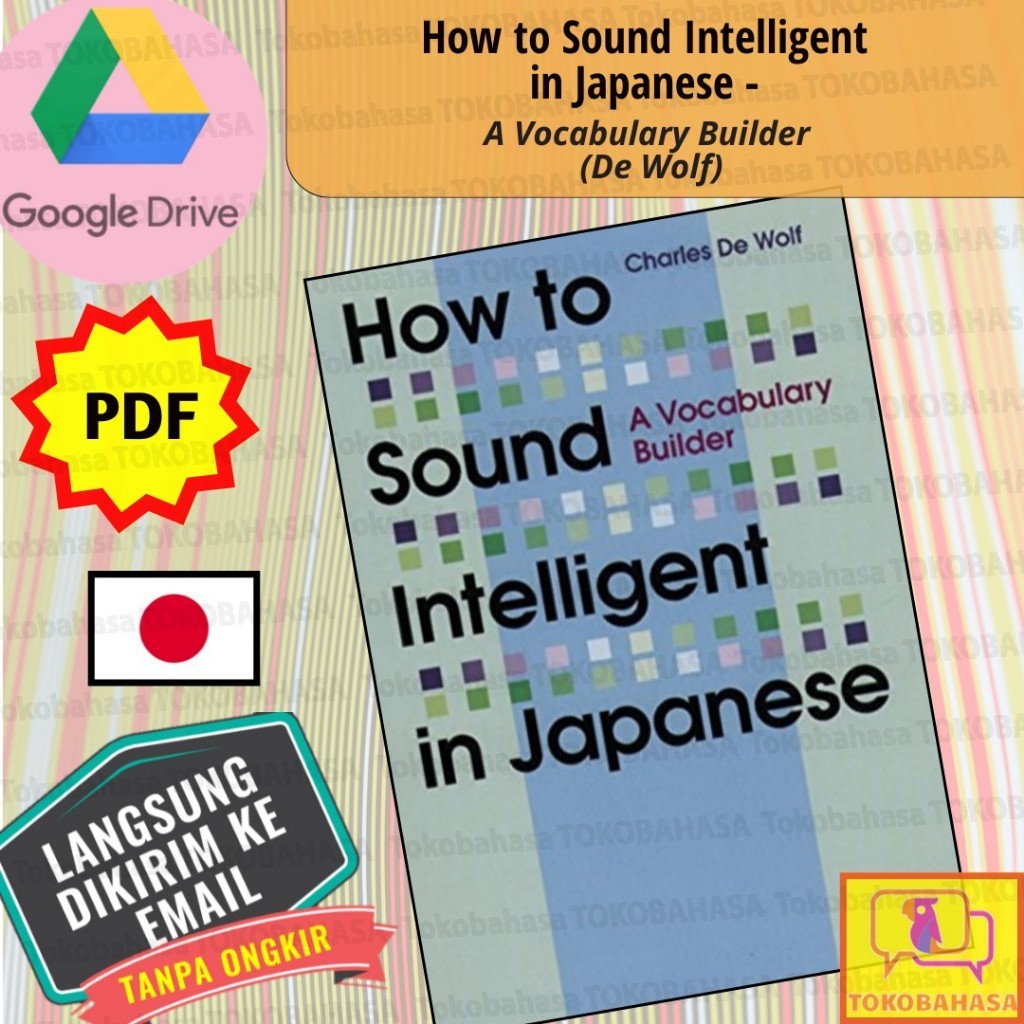 Jual [File] How to Sound Intelligent in Japanese - A Vocabulary Builder ...