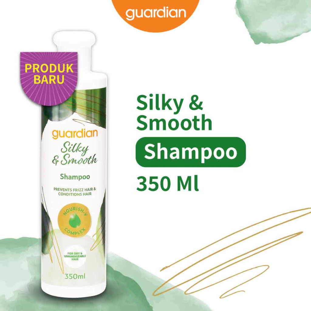 Jual GUARDIAN Shampoo moisture nourish silky smooth 350ml | Shopee ...