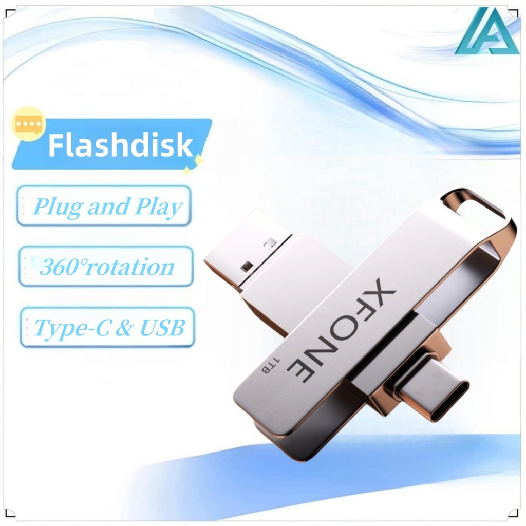 Jual TYPE-C Flashdisk 3IN1 USB 3.0 Kecepatan Tinggi, Driver Flash Logam ...