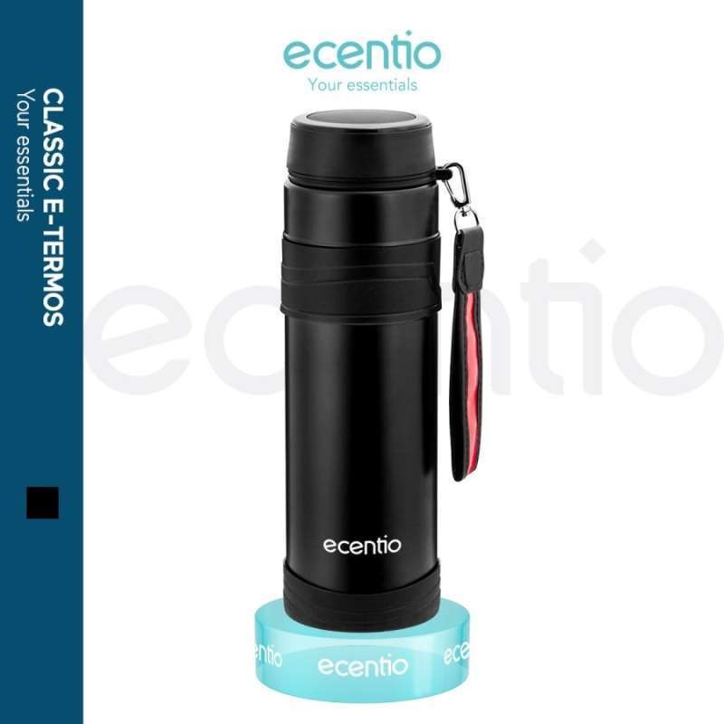 Jual ecentio - 1000ML peacock mug, black | Shopee Indonesia