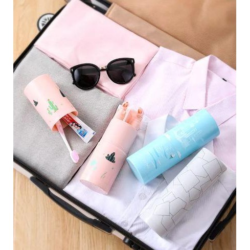 Jual promo -Travel Kit SET 8 in 1 Ada 2 Botol Sabun + Gelas + Cermin ...