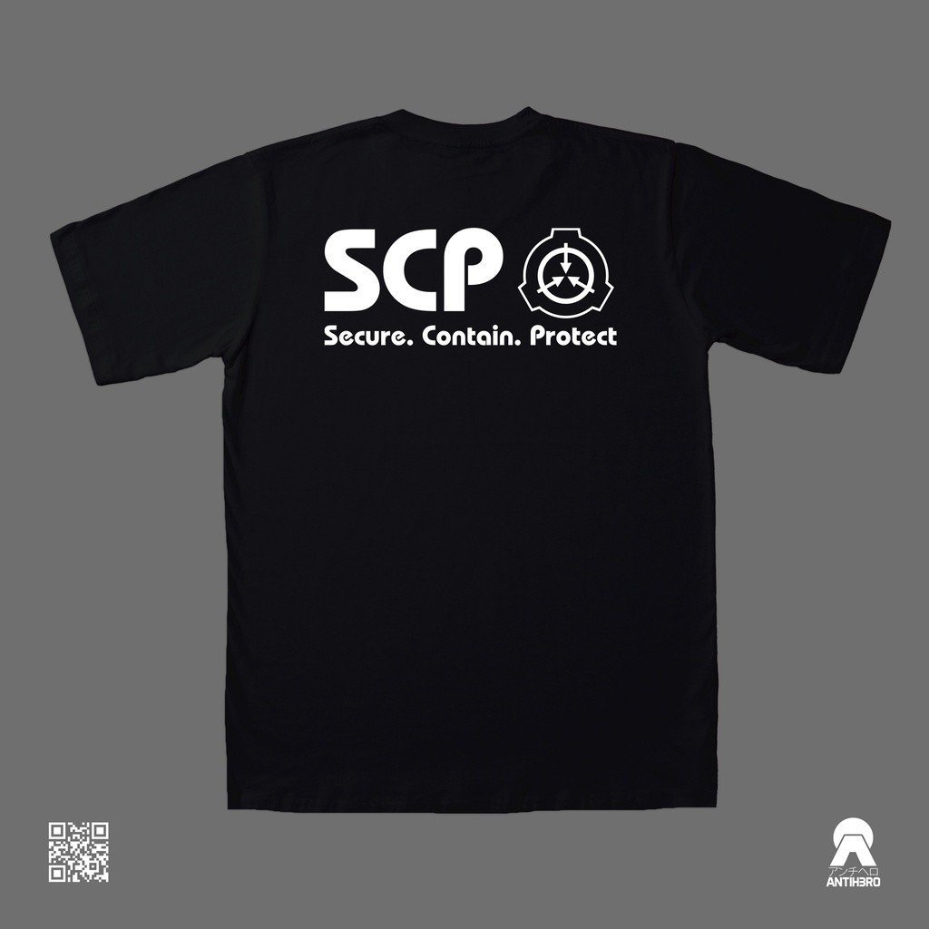 Jual SCP Fondation Logo Secret Organization Organisasi Rahasia Baju ...
