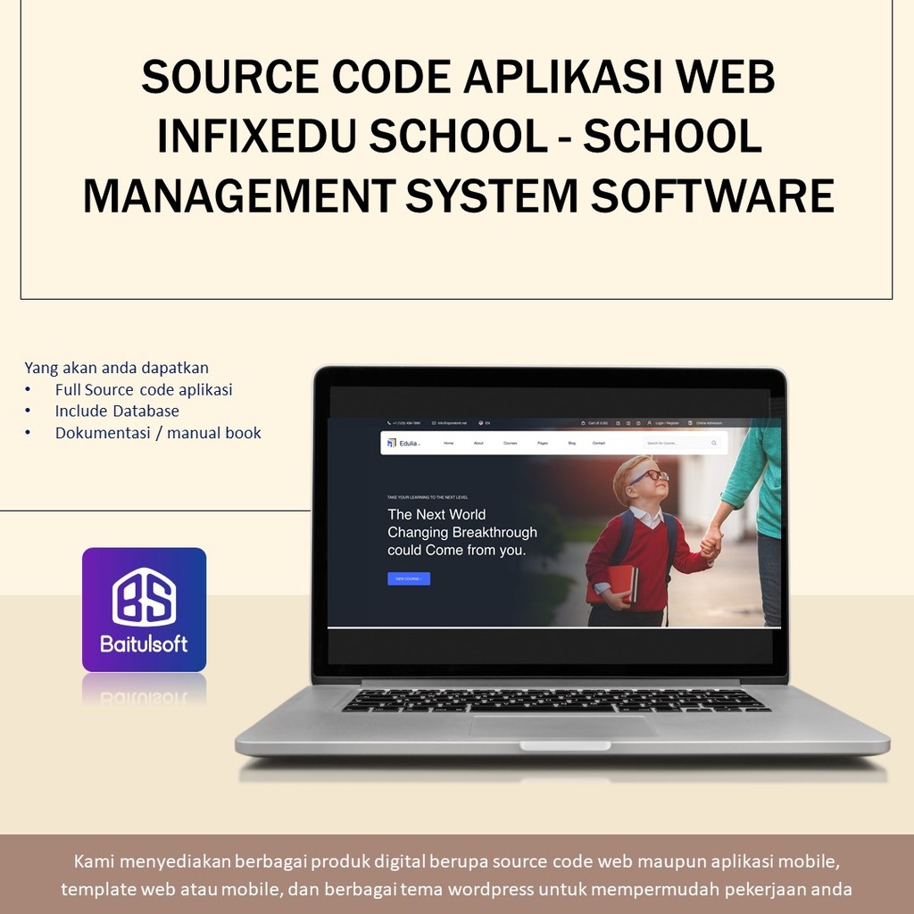 Jual SOURCE CODE APLIKASI WEB INFIXEDU SCHOOL - SCHOOL MANAGEMENT SYSTEM SOFTWARE | Shopee Indonesia