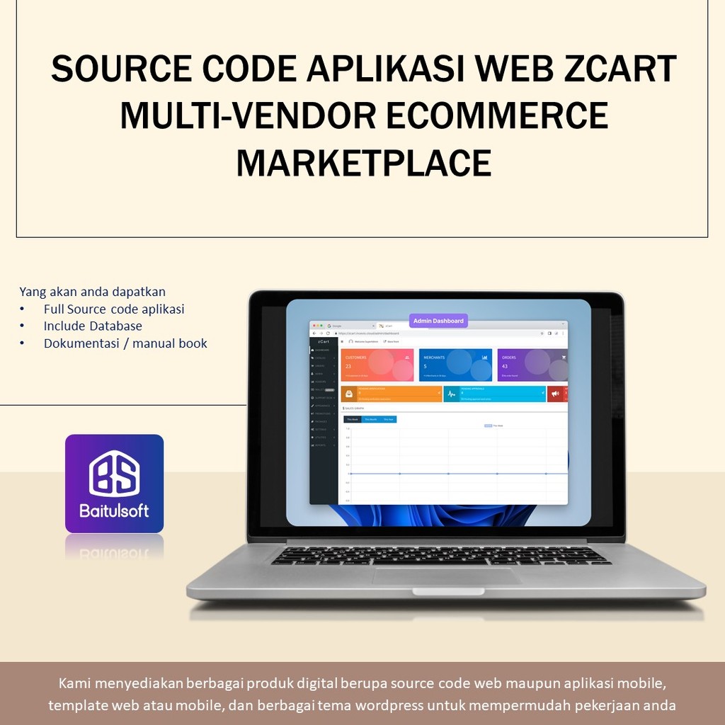 Jual SOURCE CODE APLIKASI WEB ZCART MULTI-VENDOR ECOMMERCE MARKETPLACE ...