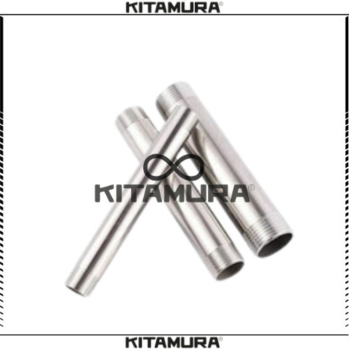 Jual 3/8" Inch Pipa Nepel Panjang 10cm / Pipe Nipple Stainless Steel ...