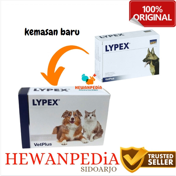 Jual LYPEX VETPLUS 1 Kapsul Hewanpedia - Enzim Anti Diare Anjing Kucing ...