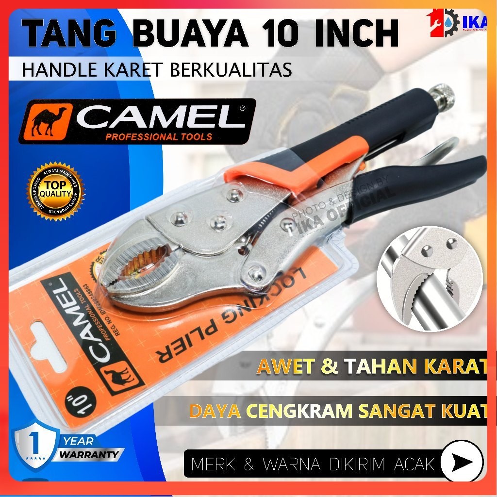 Jual Camel Tang Buaya Chrome 10 inch Tang Buaya Chrome 10" Inch - Tang ...