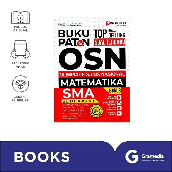 Jual Buku Paten Osn Matematika Sma Sederajat | Shopee Indonesia