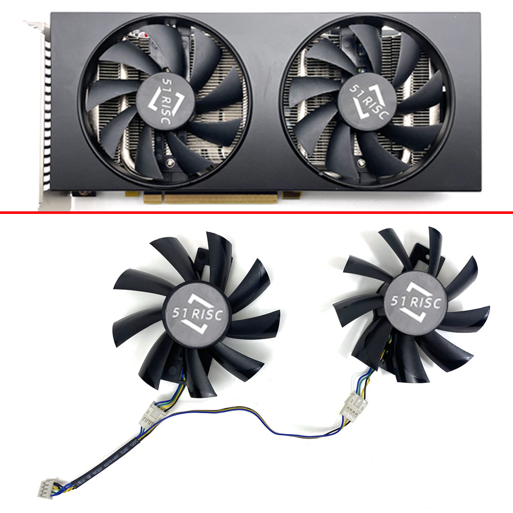 Jual Cooling Fan 85MM 4PIN Radeon RX5600XT GPU fan For 51RISC Radeon ...