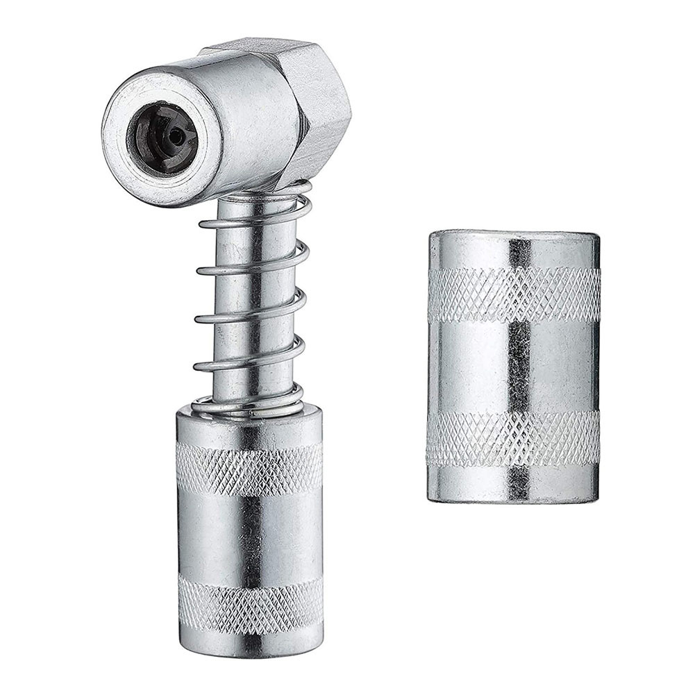 Jual 2pcs 90 Degree Oil Nozzle Adapter 3000-4500PSI Grease Gun ...