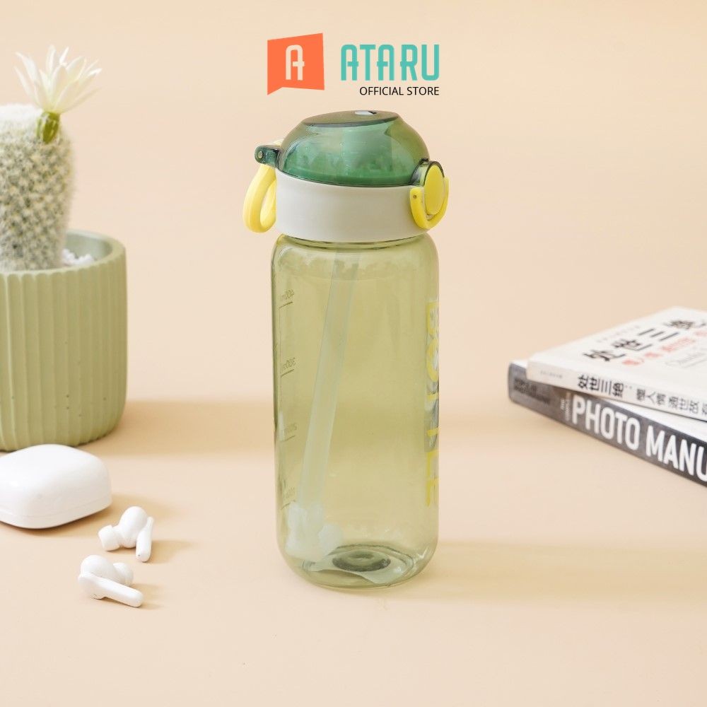 Jual Ataru 500 ml Botol Minum Capsul - Hijau Water Drinking Bottle ...