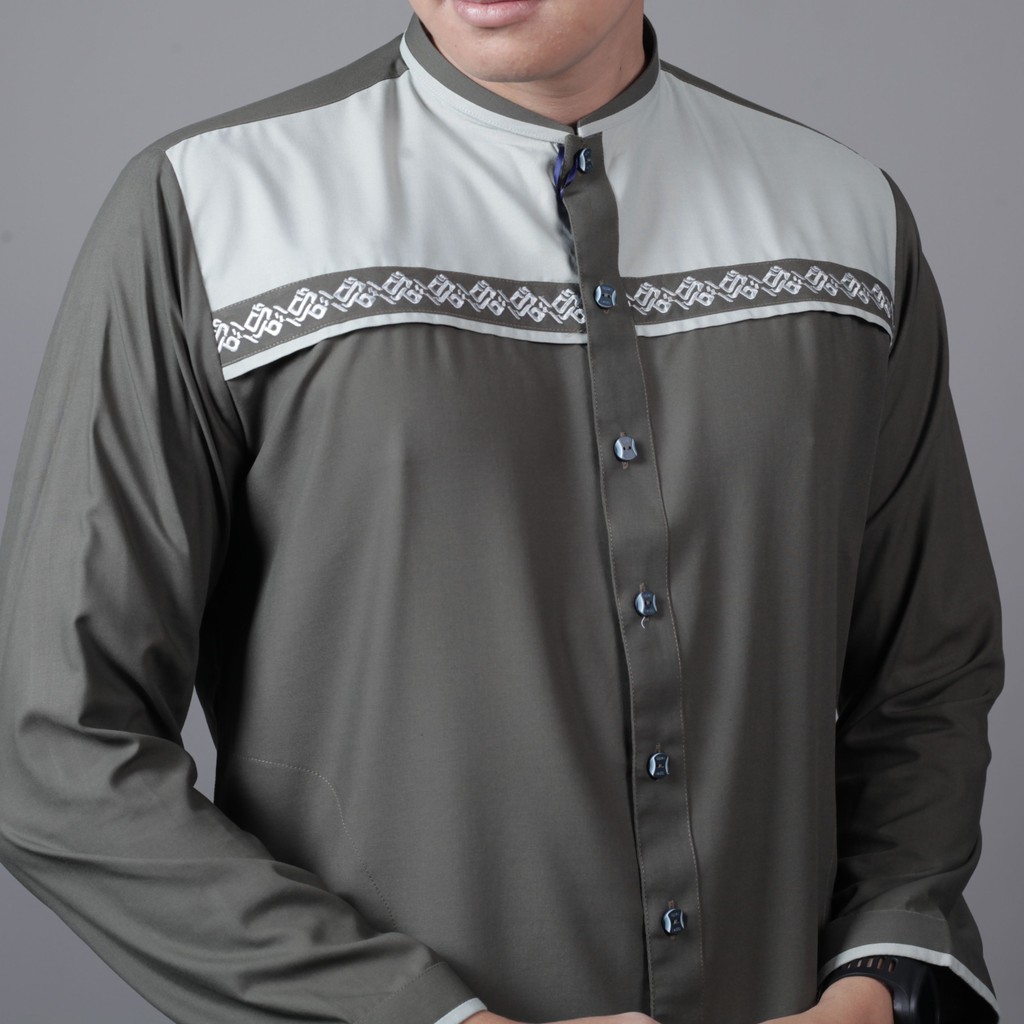 Jual QORI APPAREL TERBARU ABU DARDA DAR-PC BAJU KOKO KEMEJA PRIA LENGAN ...