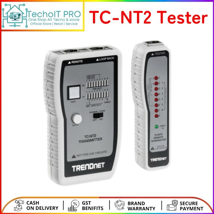 Jual Trendnet TC-NT2 Tester Gigabit Cable Tone USB | Shopee Indonesia