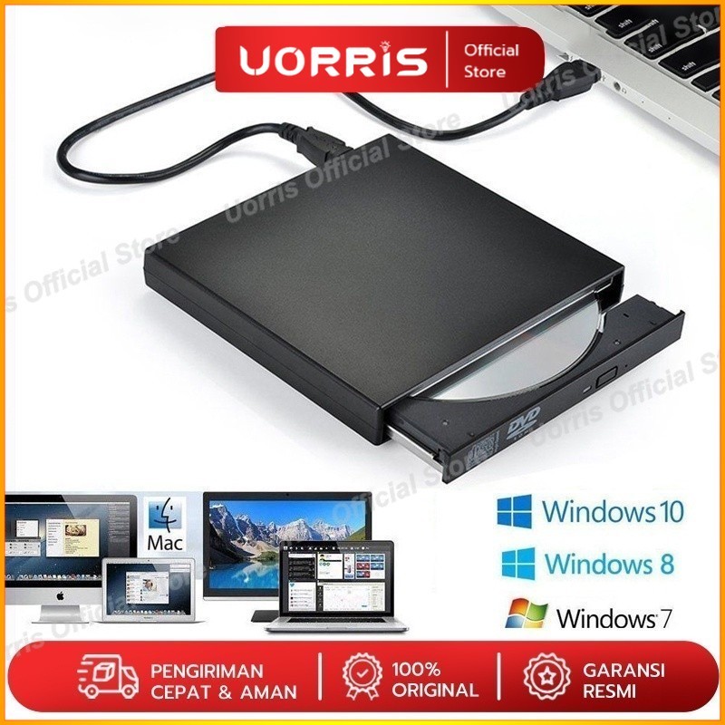 Jual DVD external /dvd external laptop /Portable DVD Writer DVD/CD/VCD ...