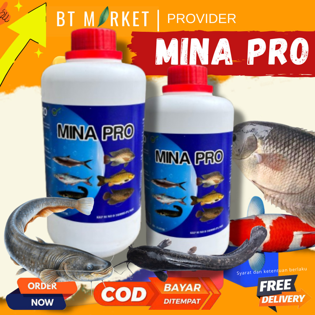 Jual Probiotik Udang dan Ikan Mina Pro Kemasan 1 Liter | Shopee Indonesia