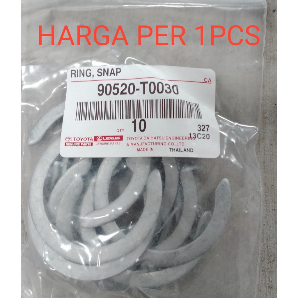 Jual RING, SNAP KUN11 90520-T0030 TOYOTA FORTUNER,HILUX REVO,INNOVA GENUINE | Shopee Indonesia