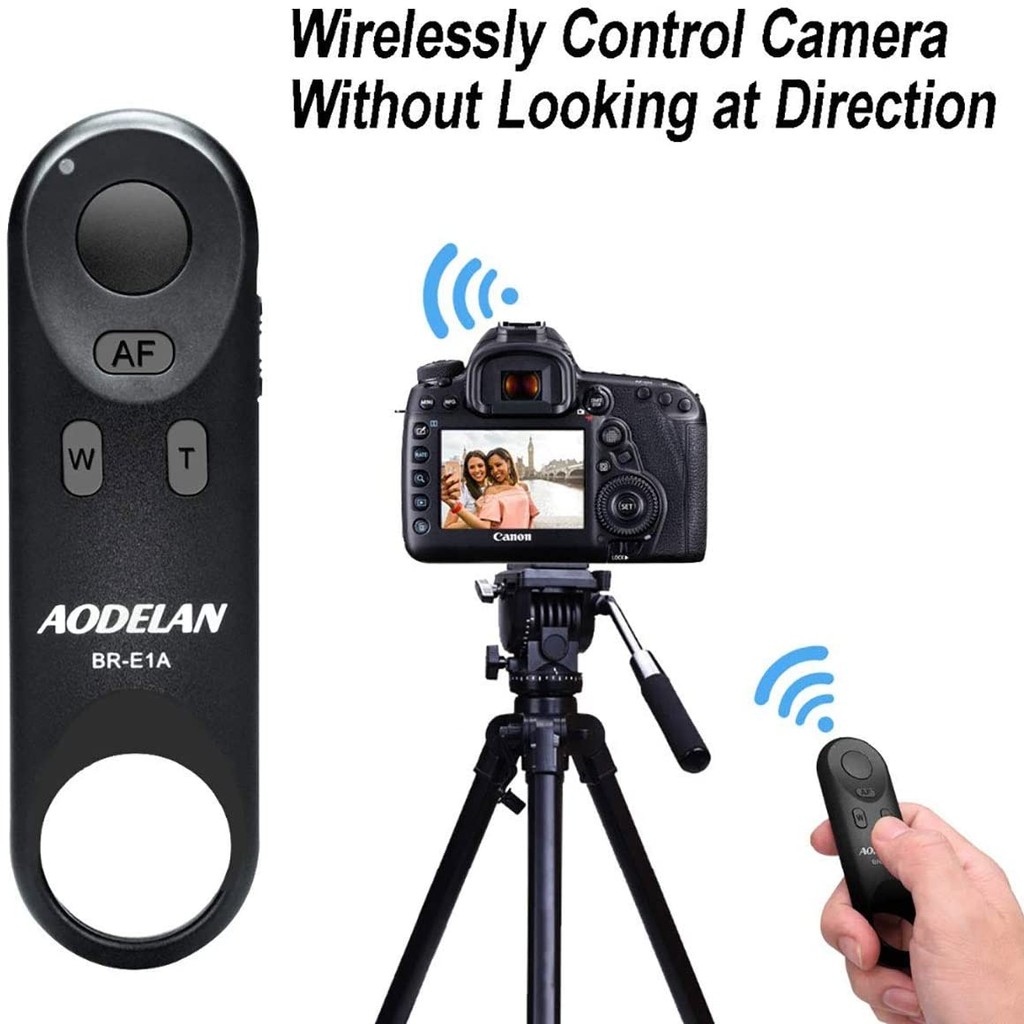 Jual BR-E1 Wireless Remote Control Shutter Release for Canon EOS R5II R50 R8 R6II RP 850D 6DII ...