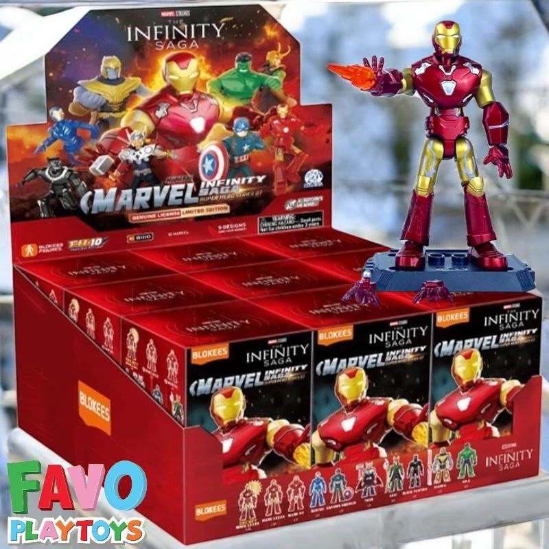 Jual BLOKEES Marvel The Infinity Saga Super Hero Series 01 - FULL SET 9 ...