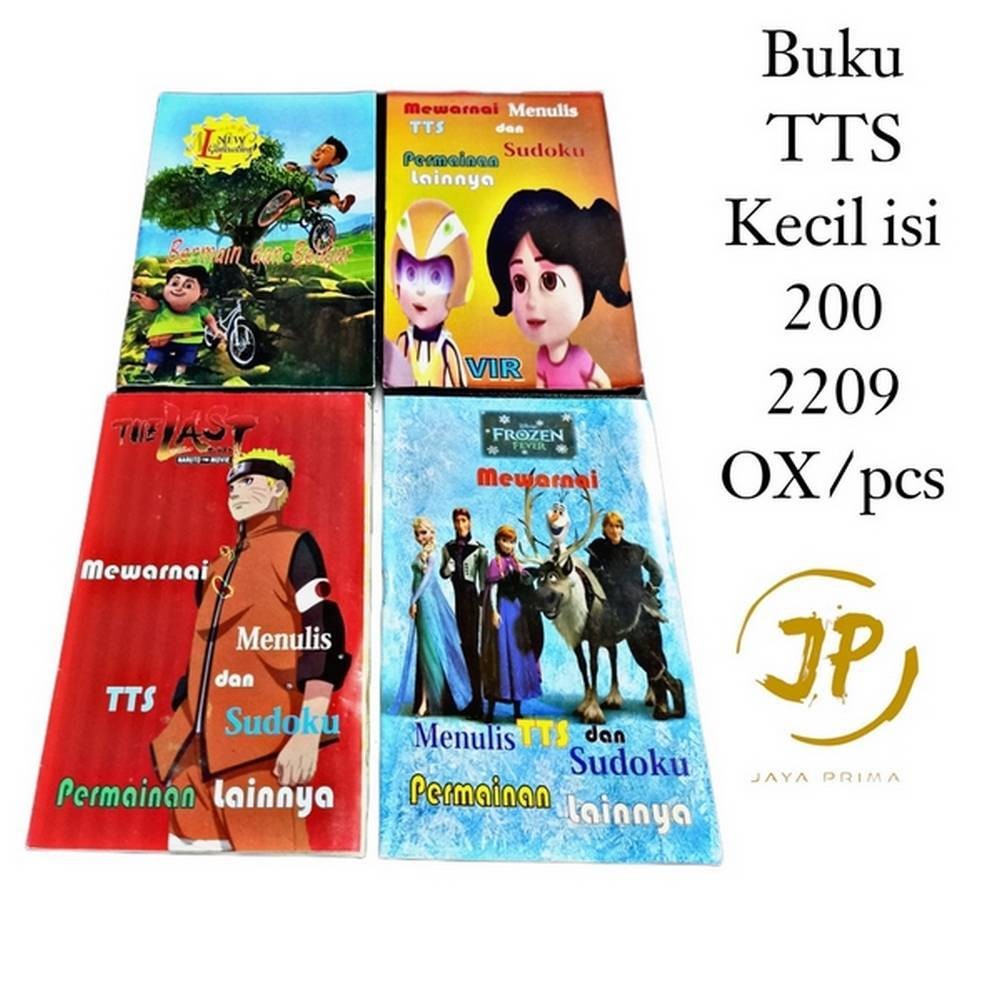 Jual MAINAN ANAK BUKU TTS KECIL ISI 25 LEMBAR | Shopee Indonesia
