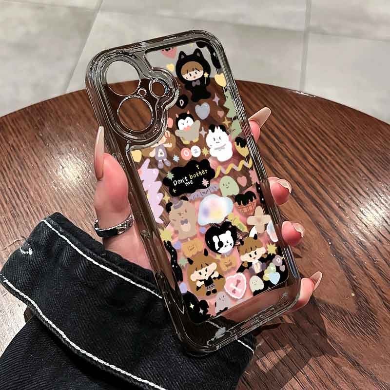 Jual Premium TPU lucu bunga transparan soft case hp OPPO Reno 14F C71 A5 A5X A3x A3 Pro A60 Reno ...