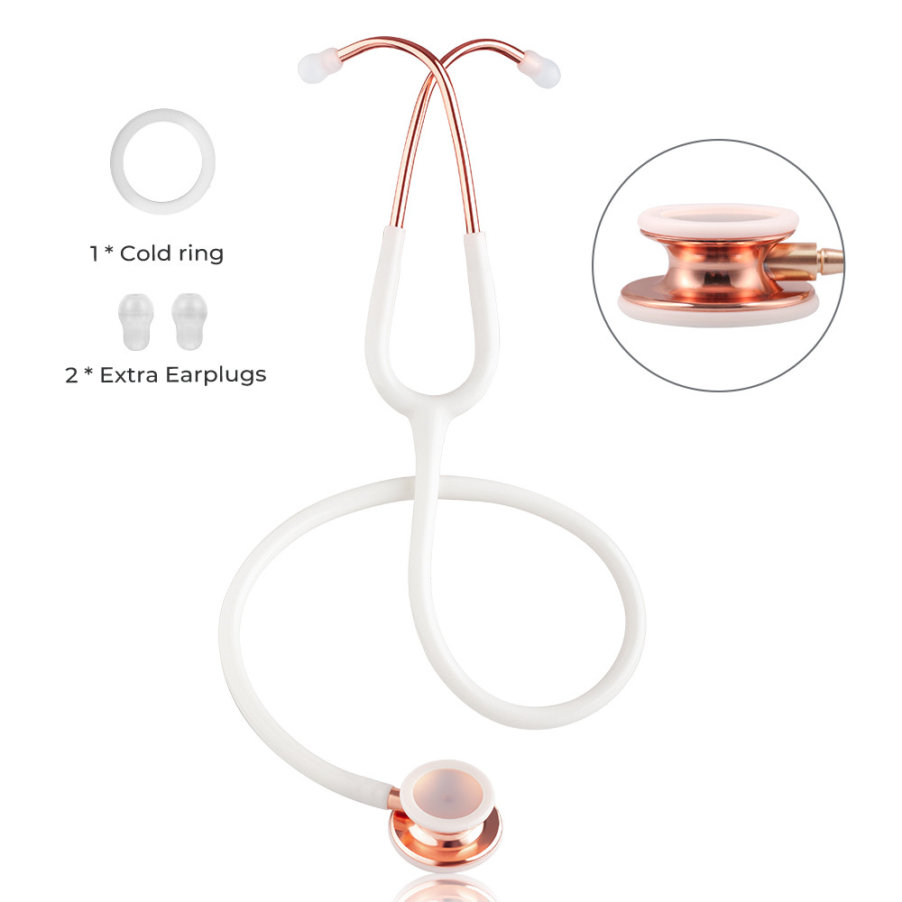 Jual Portable Professional Double Sided Stethoscope Cardiology ...