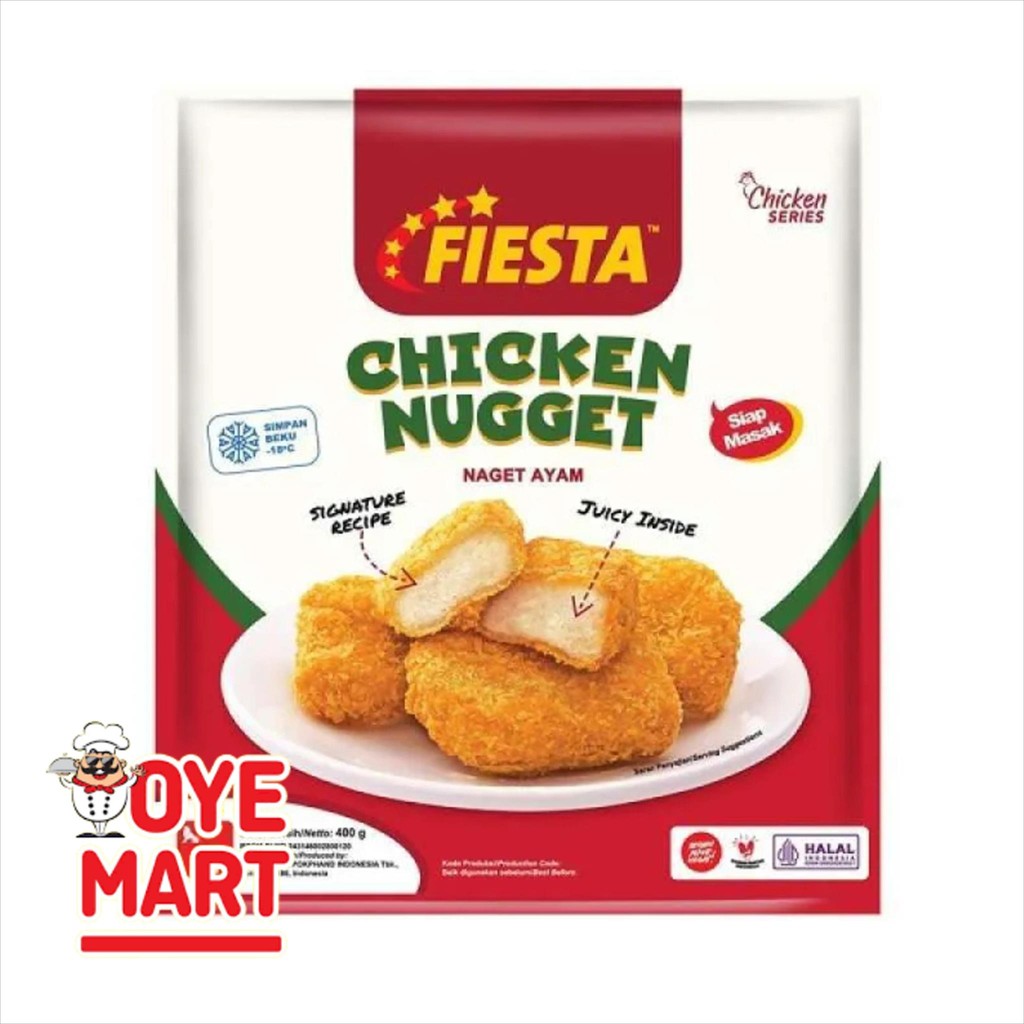 Jual FIESTA CHICKEN NUGGET 400GR / NAGET AYAM | Shopee Indonesia