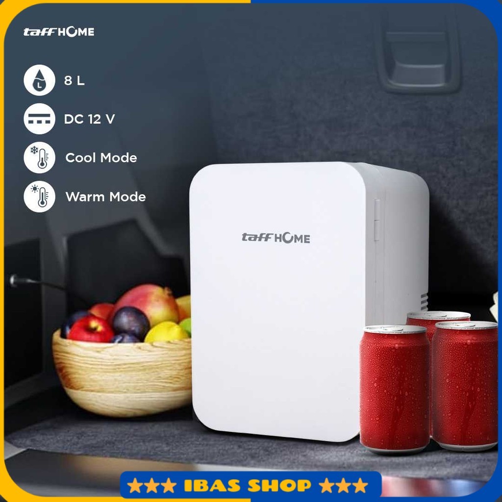 Jual TaffHOME Kulkas Mini Mobil 2in1 Cooler Warmer 8L - KS-8L | Shopee ...